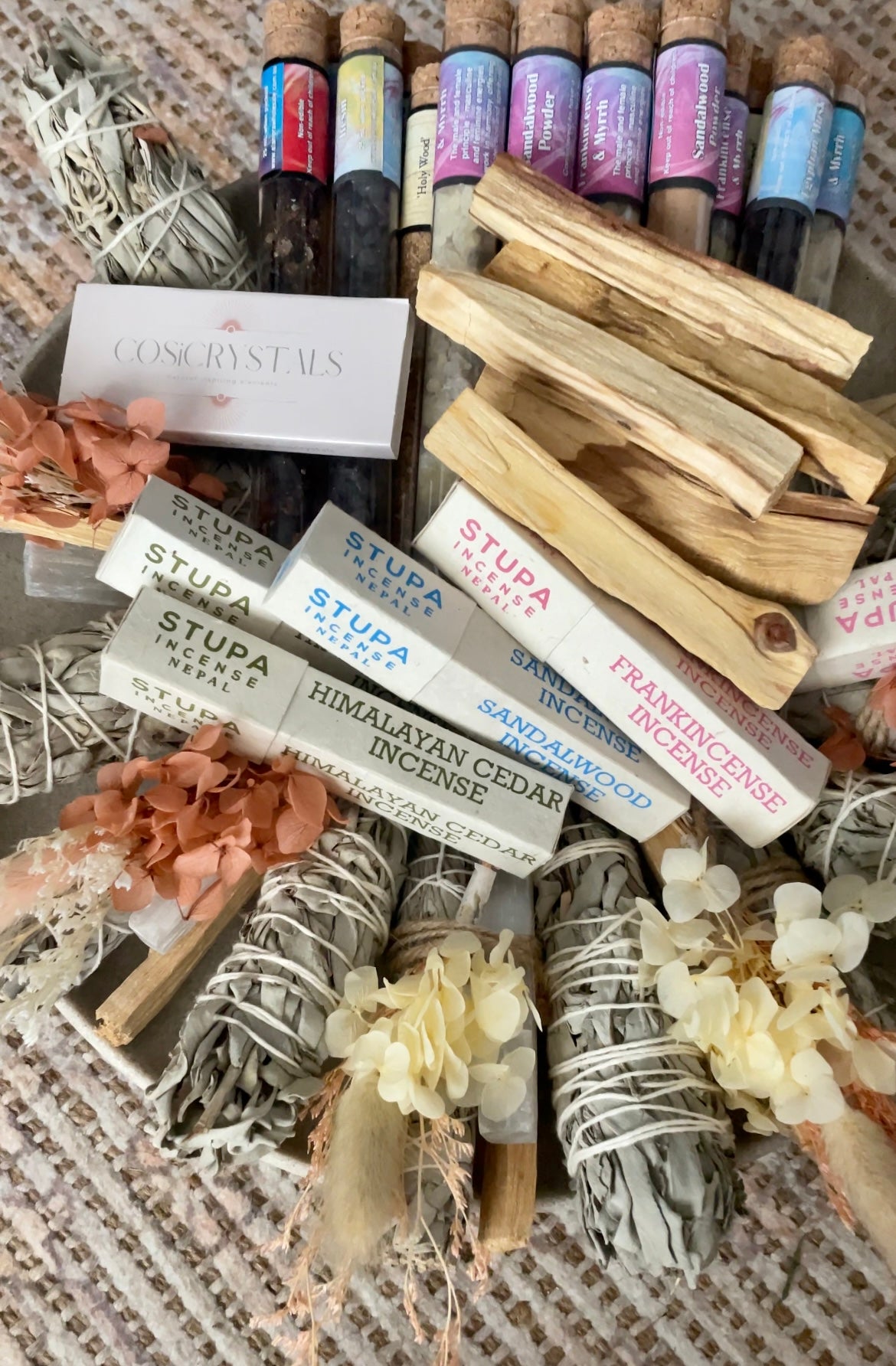 Stupa Incense tubes – COSICRYSTALS